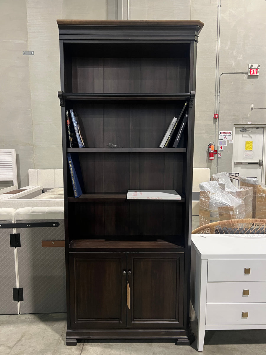 Executive bookcase (Missing hanger) – The Furniture Shop - Calgary