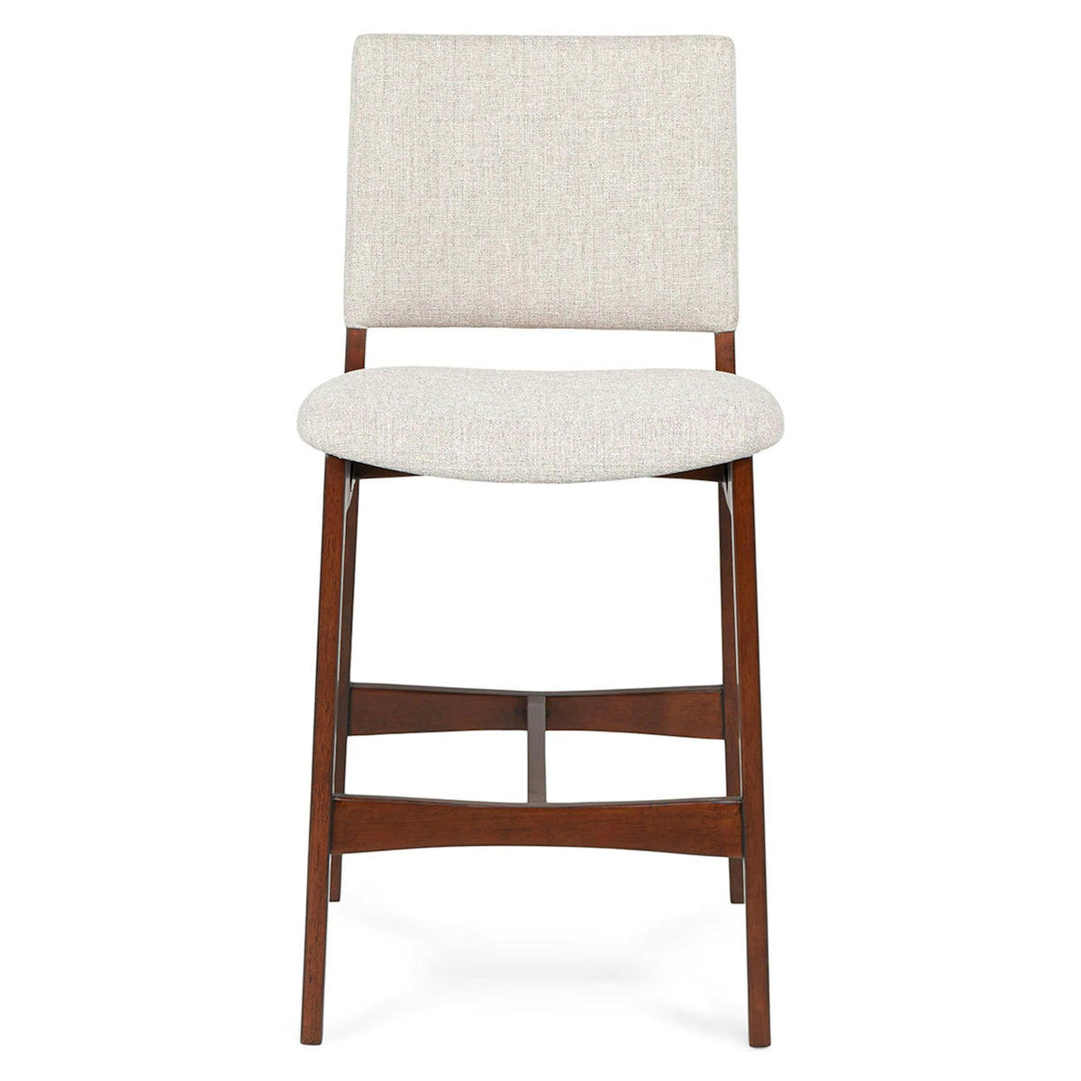Josh Counter Stool - Walnut and Chalk gray – The Furniture Shop - Calgary